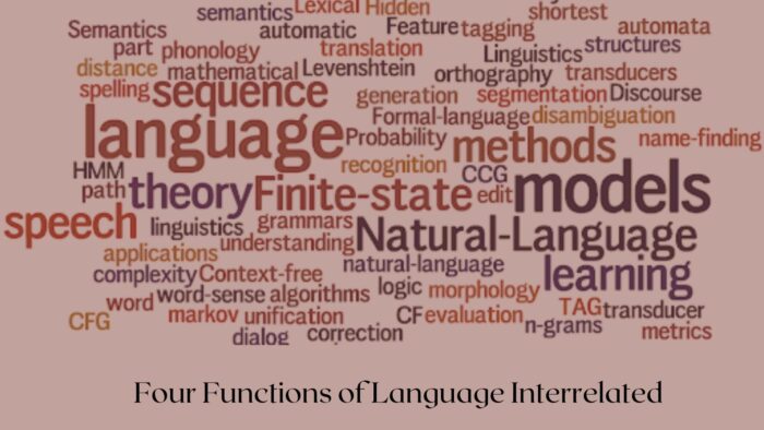How Are the Four Functions of Language Interrelated